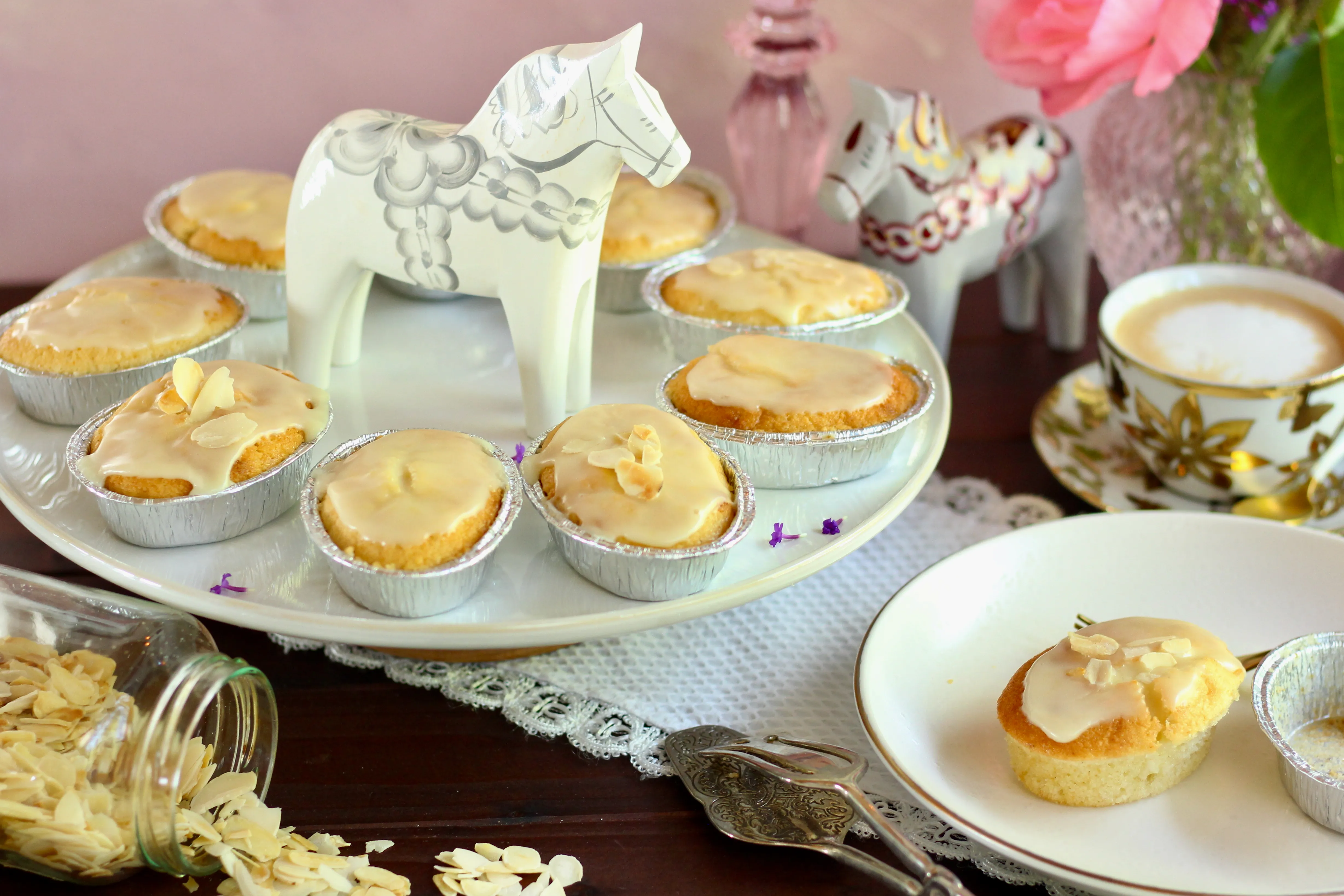 Original Schwedische Mazarin Törtchen selber backen! Rezept und Video ...